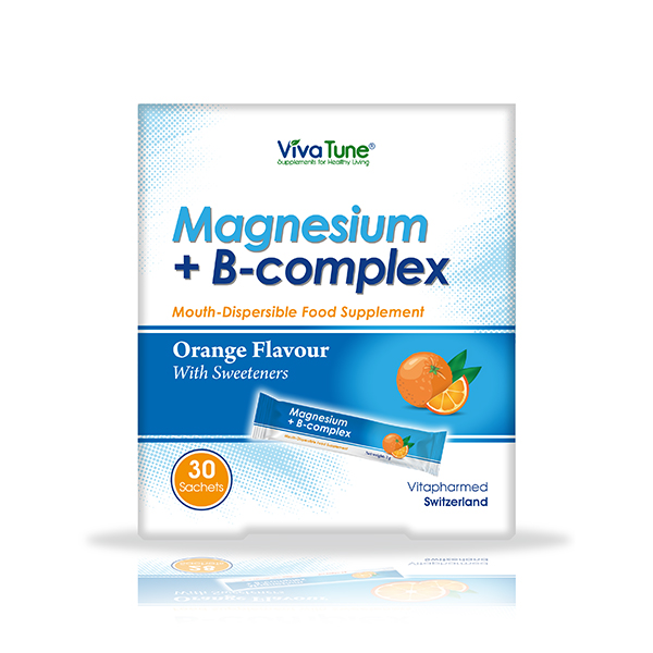 Magnesium + B-complex | Vita Pharmed SA. Switzerland